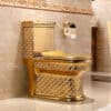 Gold toilets & luxury bathroom accessories - Royal Toiletry Global
