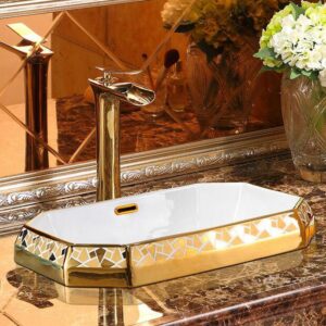 Luxury And Gold Bathroom Basins - Royal Toiletry Global