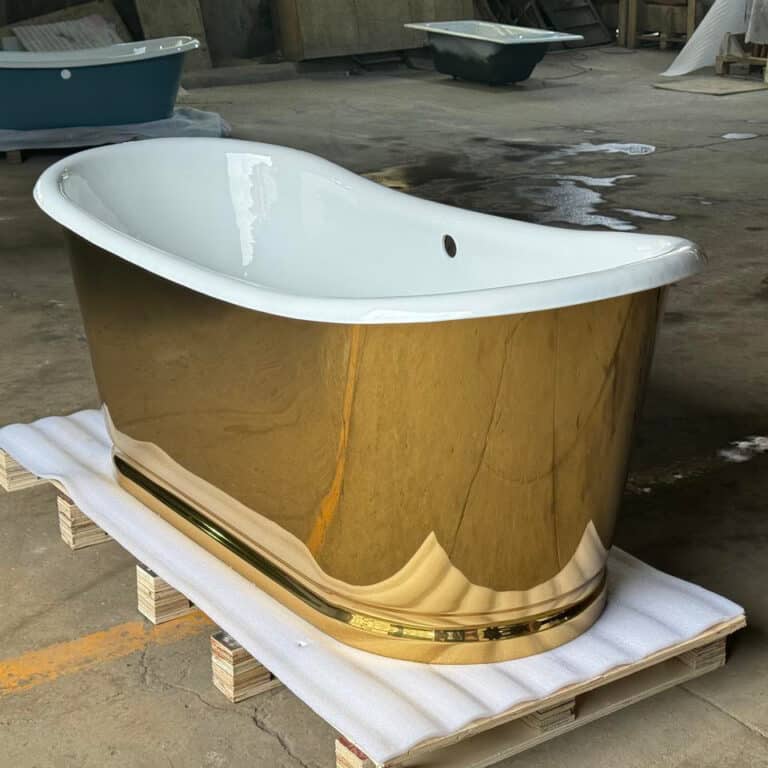 Classic Plain Gold Bathtub - Royal Toiletry Global