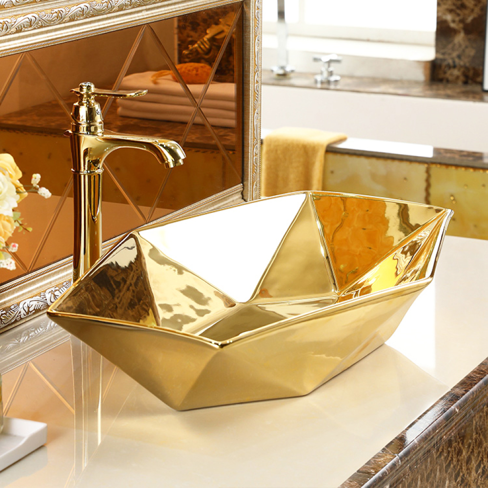 Luxury And Gold Bathroom Basins - Royal Toiletry Global