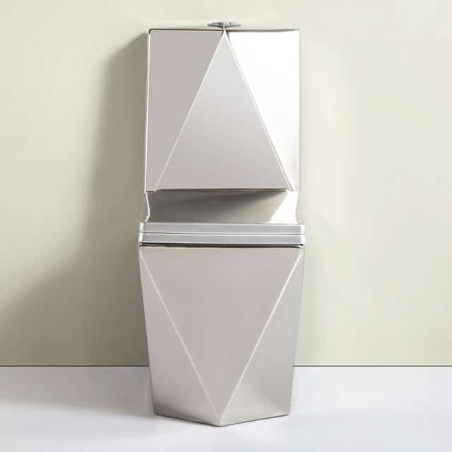 Angular shaped toilets - Something completely new and unique for your ...