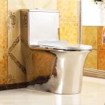Luxury Plain Silver Toilet - Elegant Design for Modern Bathrooms ...