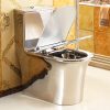 Luxury Plain Silver Toilet - Elegant Design for Modern Bathrooms ...