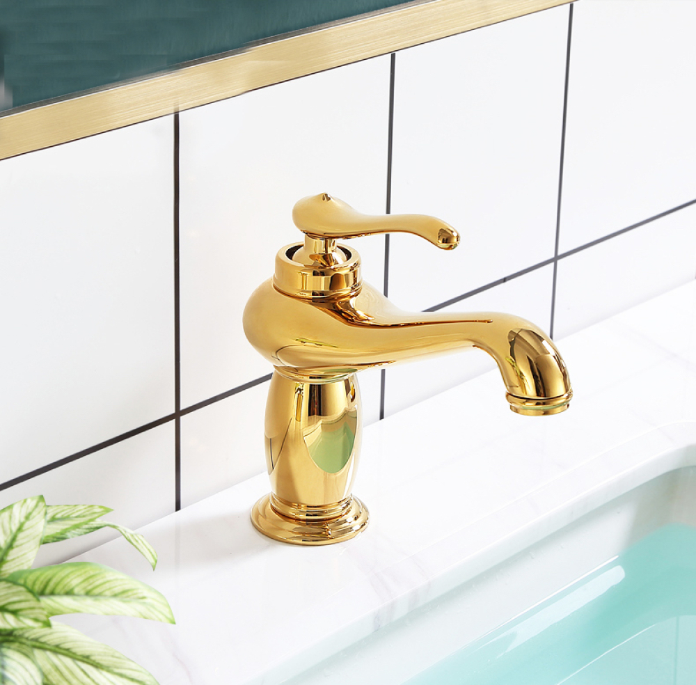 Classic Gold Bathroom Basin Faucet Royal Toiletry Global