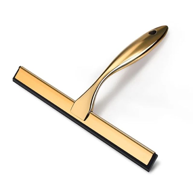 Elegant Gold Shower Squeegee - Royal Toiletry Global
