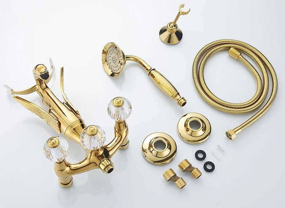 Gold Swan Shower Faucet - Royal Toiletry Global