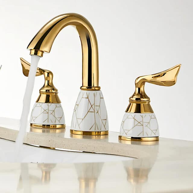 Luxury Gold Water Taps & Faucets – Elegant Bathroom Fixtures - Royal ...