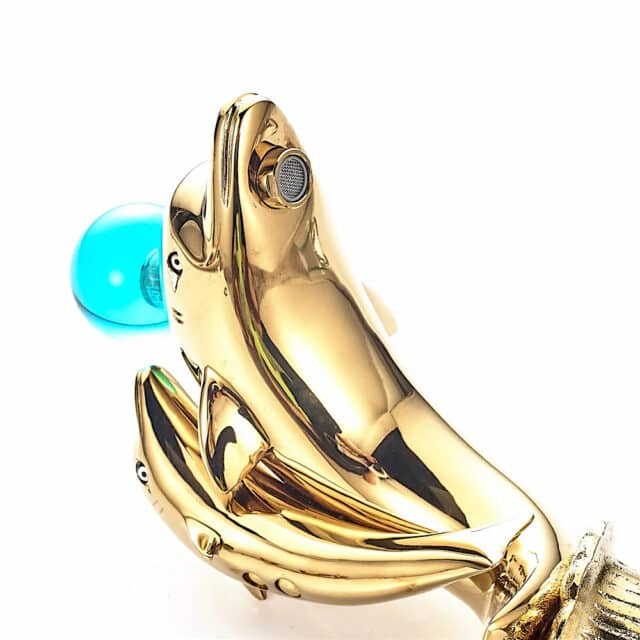 Gold Dolphin Faucet - Royal Toiletry Global