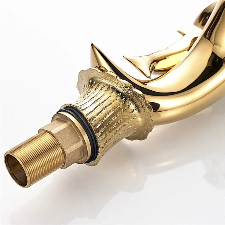 Gold Dolphin Faucet - Royal Toiletry Global