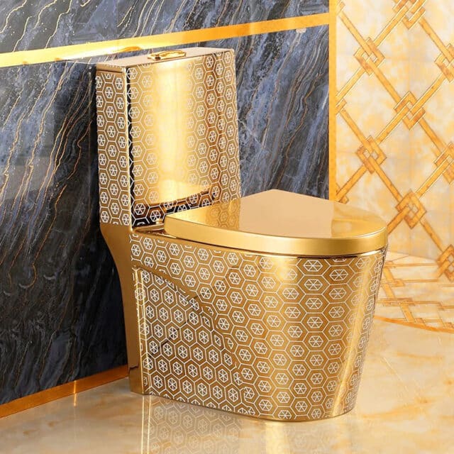 Gold Toilets: The Ultimate Luxury Collection - Royal Toiletry Global