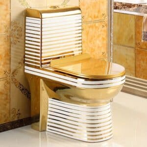 Gold Toilets: The Ultimate Luxury Collection - Royal Toiletry Global