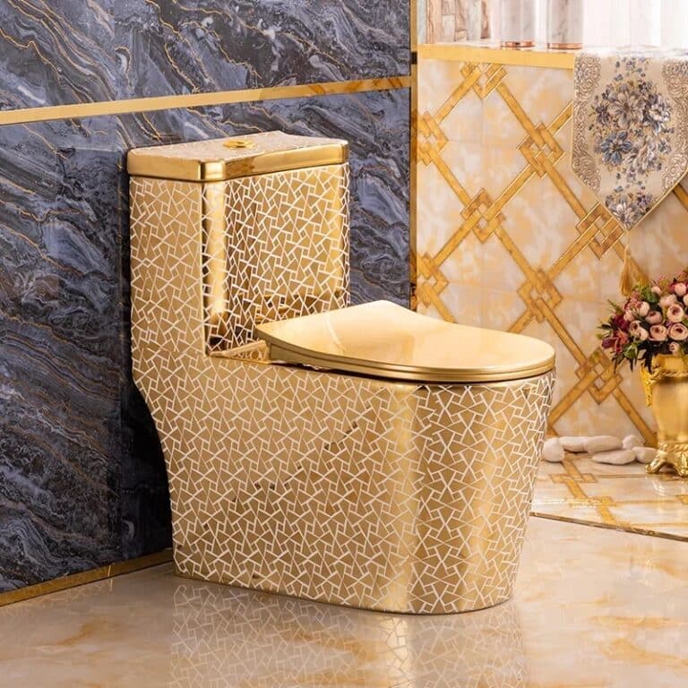 Majestic Sovereign Gold Toilet - Royal Toiletry Global