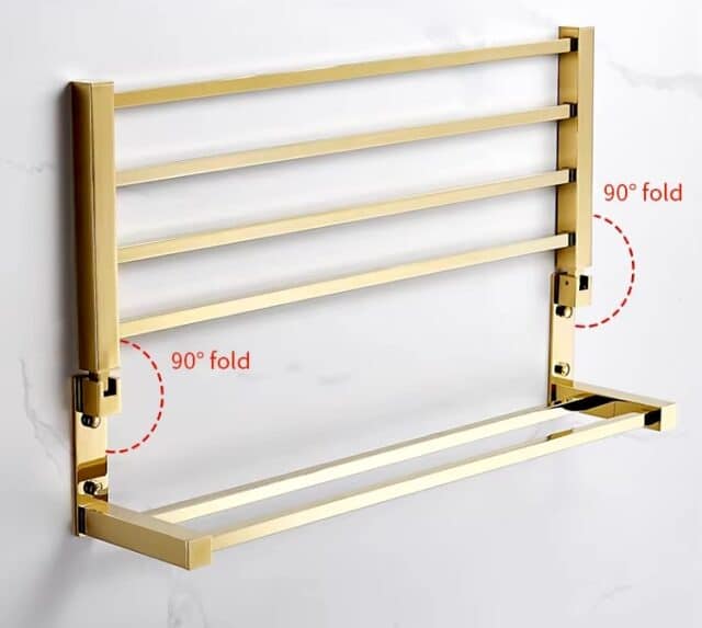 Opulence Royal Foldable Towel Rack - Royal Toiletry Global