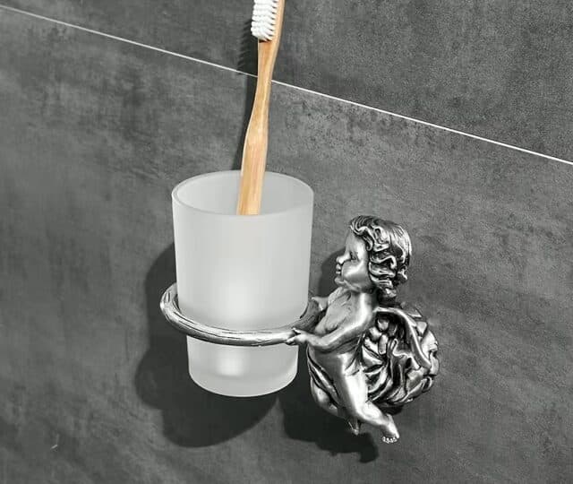 Silver Angel Cup Holder - Royal Toiletry Global