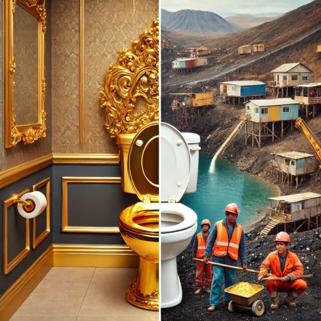 The Golden Throne: An Exploration of Gold Toilets - Royal Toiletry Global