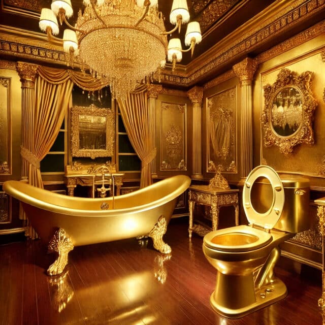 The Golden Throne: An Exploration of Gold Toilets - Royal Toiletry Global