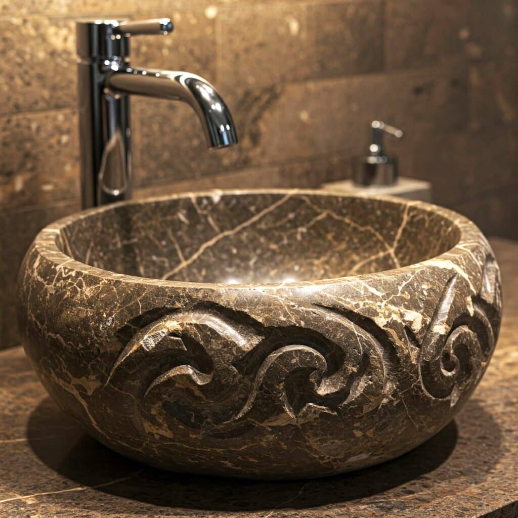 Natural Stone and Granite Bathroom Basins and Bathtubs: A Luxurious ...