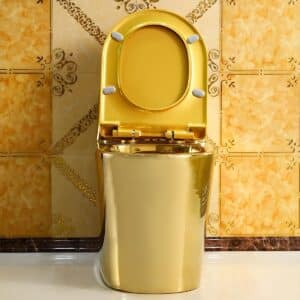 Luxury Design Low-Profile Gold Toilet - Royal Toiletry Global