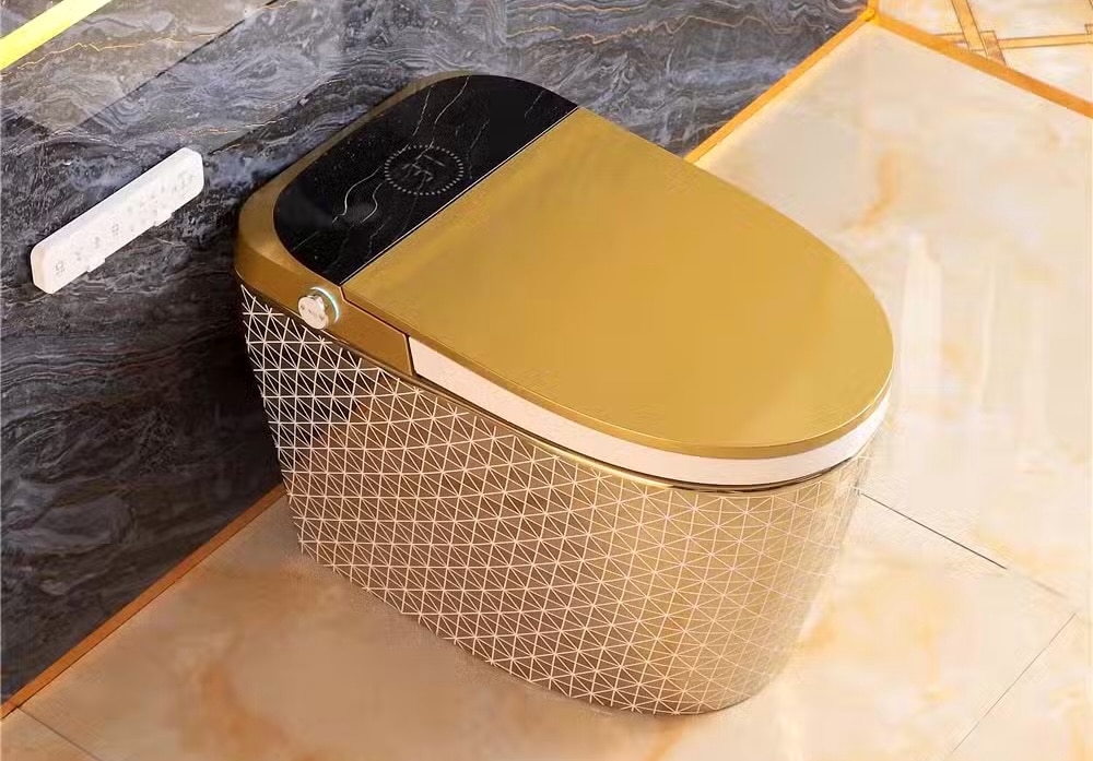 Luxury Smart Toilets in the UK | Gold & Silver Intelligent Toilets by ...