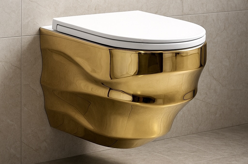 Luxury Toilets in Illinois | Gold, Smart & Wall-Mounted Fancy Toilets ...